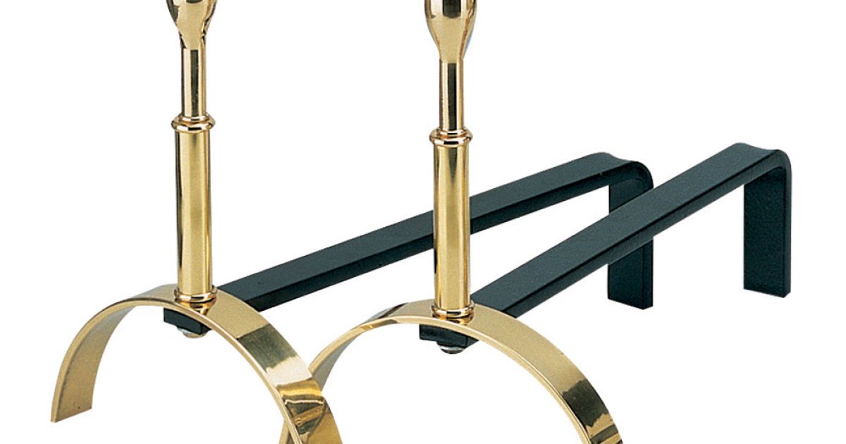 Oxhak tunxh Andirons Lartësia 30 cm