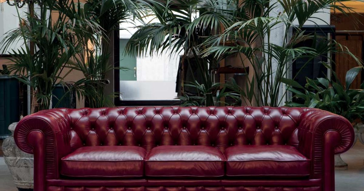 Divan me këmbë qepë në dru ahu Prodhuar në Itali