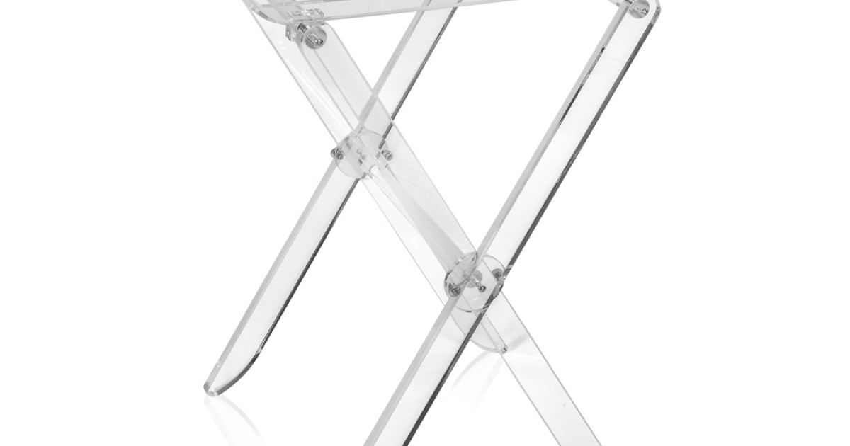 Tavolinë kafeje plastike e palosshme me tabaka